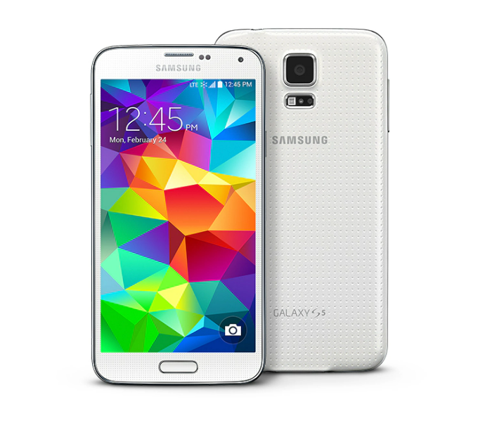 Samsung Galaxy S5 SM-G900P Sprint Only 16GB Shimmery White B Medium ...