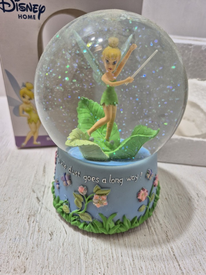 Walt Disney Tinkerbell Snow Globe "Fur Elise" Musical Music Box Peter ...