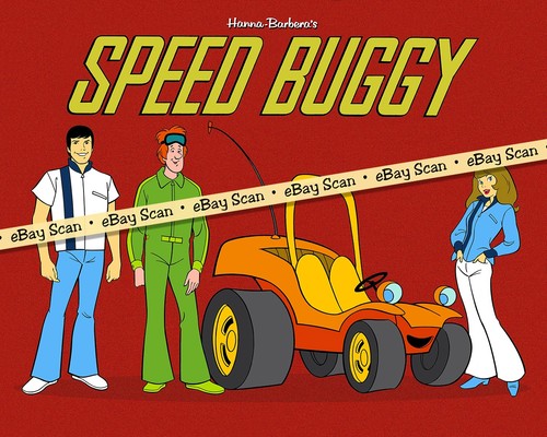 Rare! SPEED BUGGY Cartoon TV Photo HANNA BARBERA Studios TINKER Debbie ...
