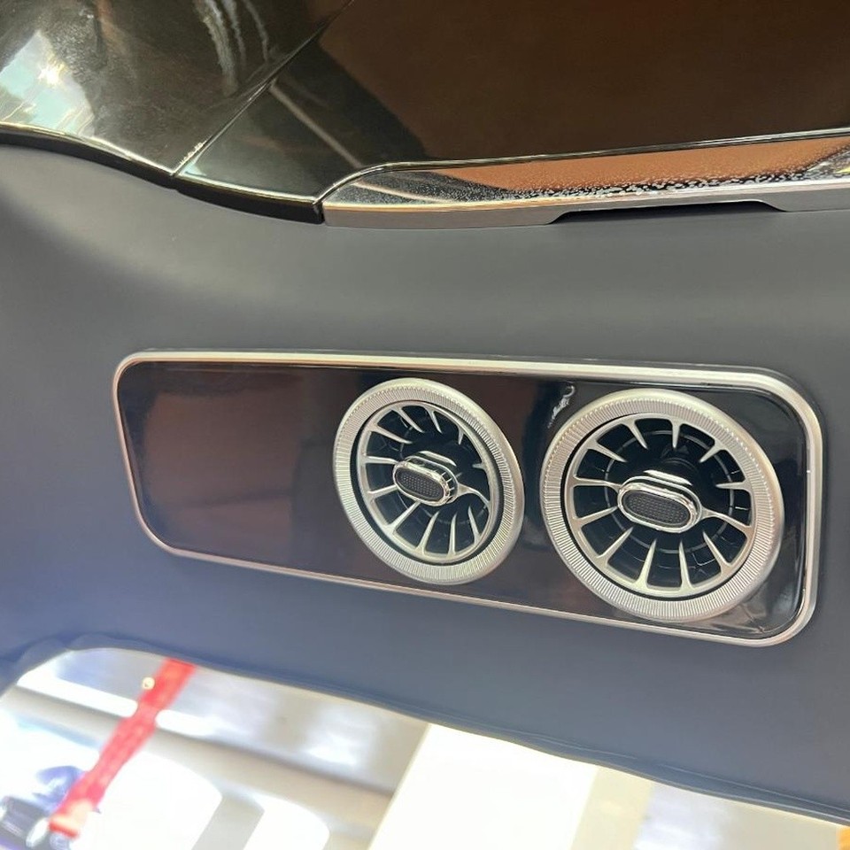 Rear Roof Air Vent Cover Trim with LED for Mercedes Vito V Class V250 ...