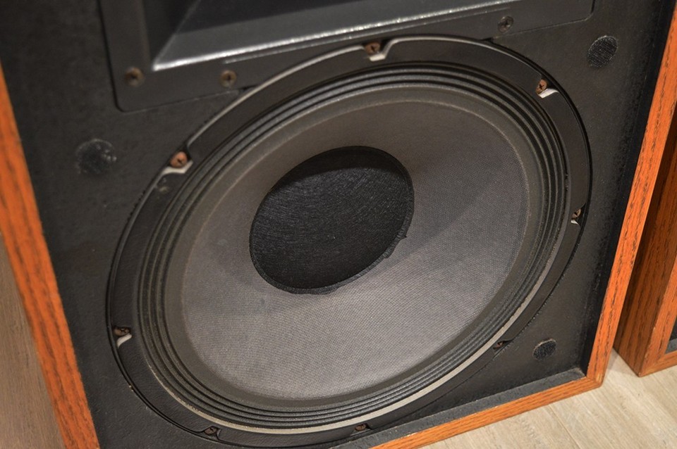 Klipsch Heresy II Loudspeakers, Oiled Oak Veneer with Classic Grills | eBay