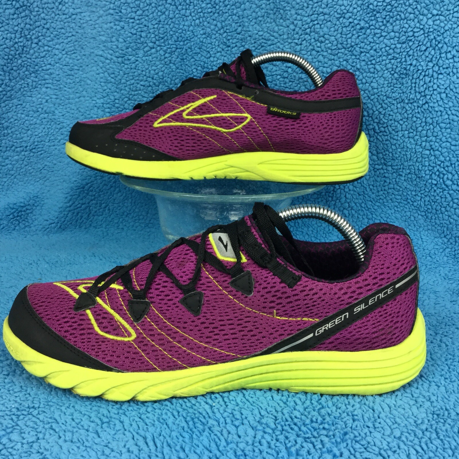 rare BROOKS ECO GREEN SILENCE BioMoGo VEGAN Hollydock SulpHur Spring ...