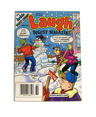 LAUGH DIGEST Magazine Issue # 189 (Feb 2004, Archie Comic) with Archie ...