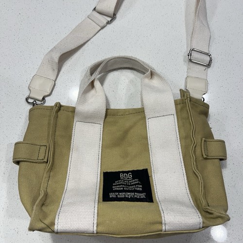 URBAN OUTFITTERS BDG Women's Serena Mini Tote Bag Purse Cargo Khaki ...