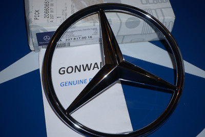 Mercedes-Benz G550 C250 C350 C300 Chrome Front Grill Star Emblem OE ...