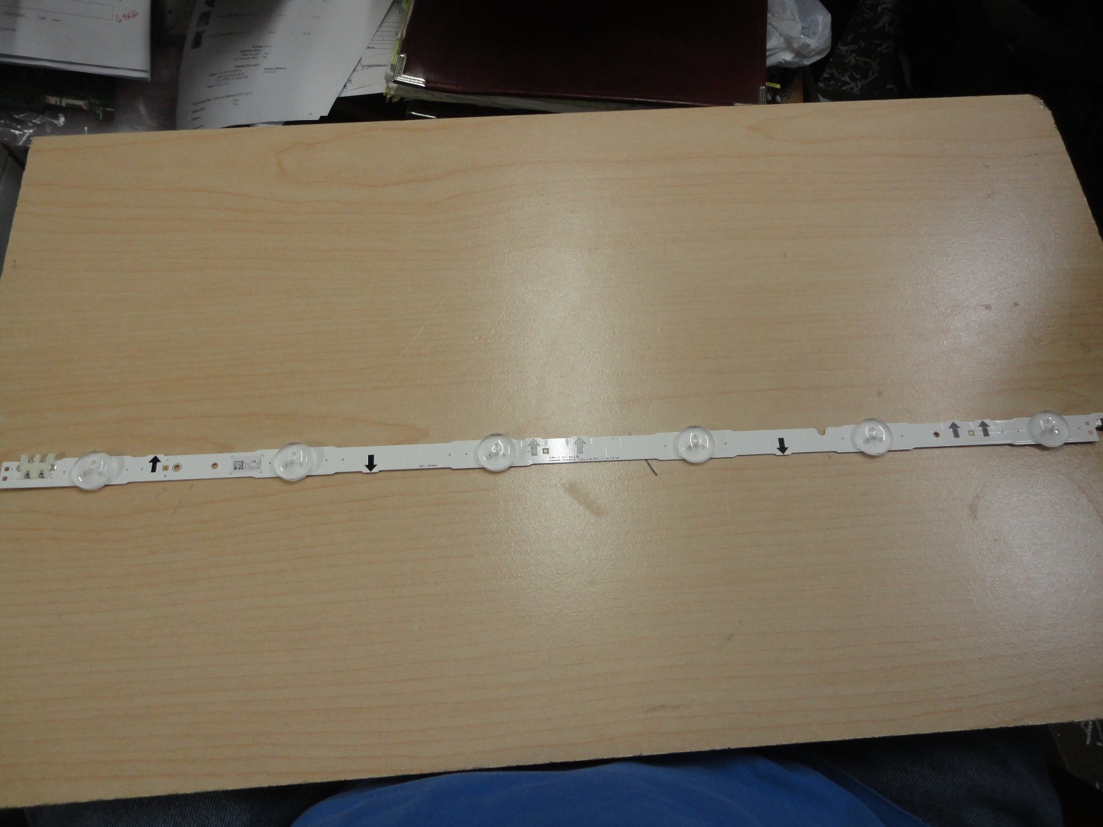 SAMSUNG DM40E LM41-00099K LM4100099H LED STRIP ONE LINE COMPLETE R & L ...