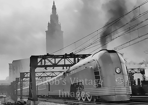 Steam Locomotive New York Central photo Mercury Streamline Train ...