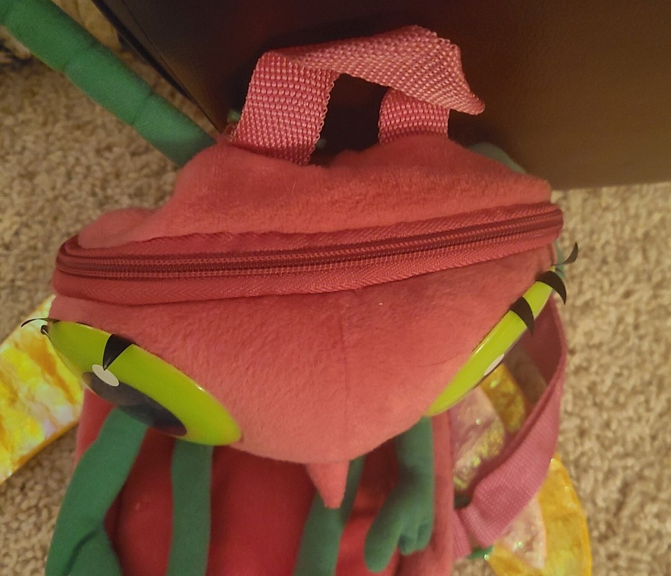 Vintage Miss Spider’s Sunny Patch Friends Shimmer Beetle Backpack Plush ...