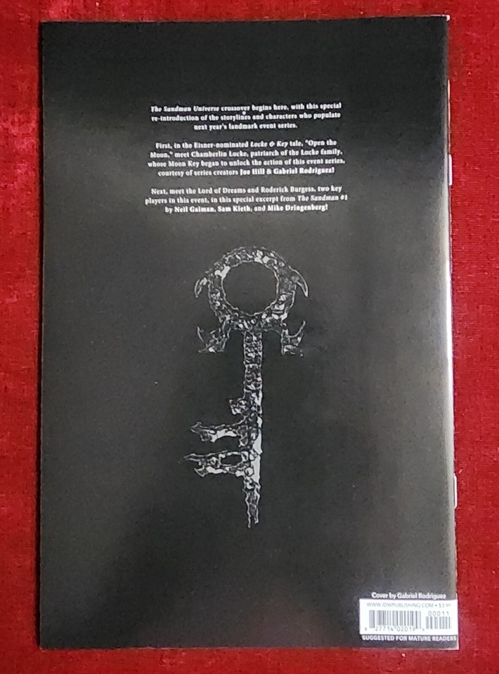 Sandman Universe Locke & Key Hell & Gone #0 First Print | eBay