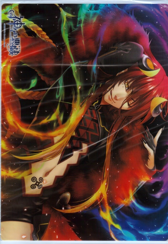 plastic poster Kamigami no Asobi anime Ludere Deorum Broccoli Loki ...