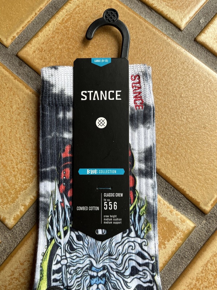 Stance Jason Jessee Santa Cruz Skateboard Poseidon Redux Socks Men’s ...