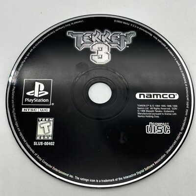 Tekken 3 Original Sony PlayStation 1 PS1 Disc Only Tested And Works | eBay