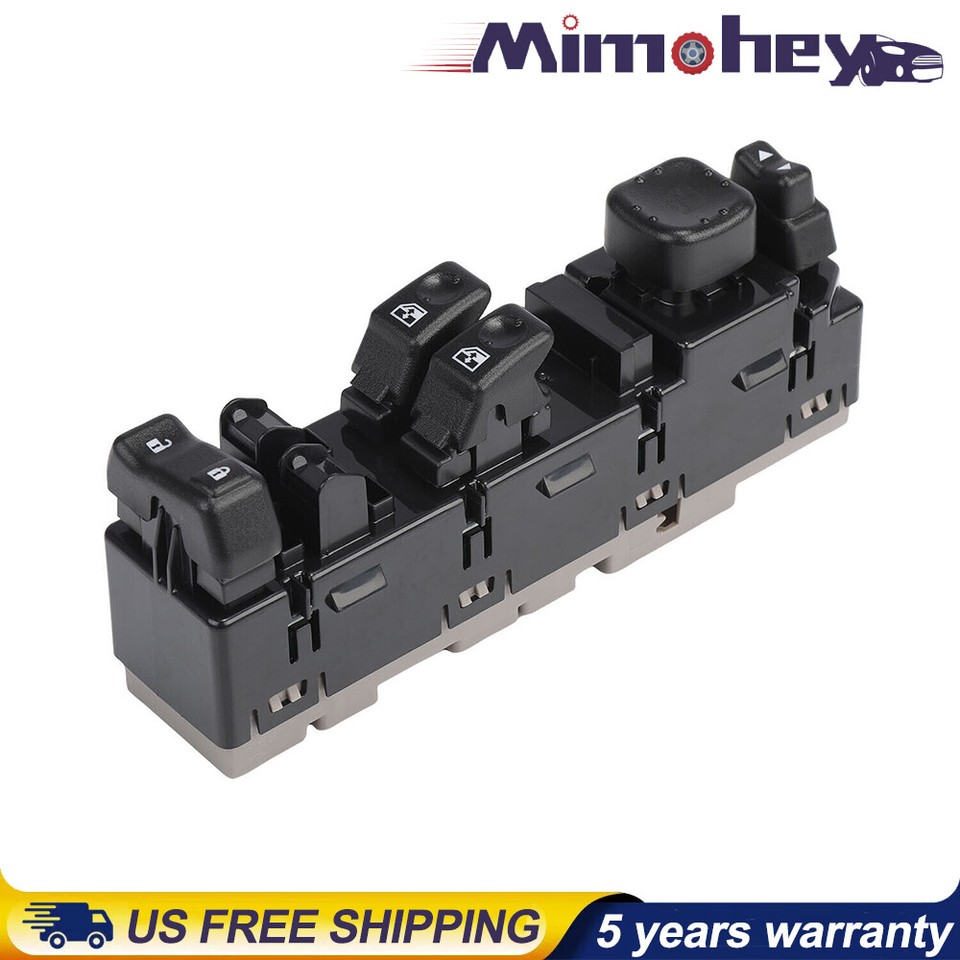 Driver Side Master Power Window Switch For Chevy GMC Silverado 03-07 ...