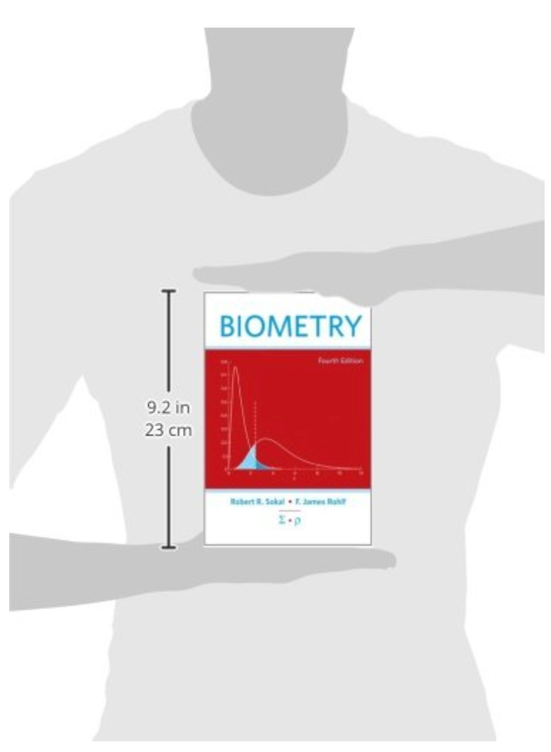Biometry by Robert R. Sokal and F. James Rohlf (2011, Hardcover) for ...