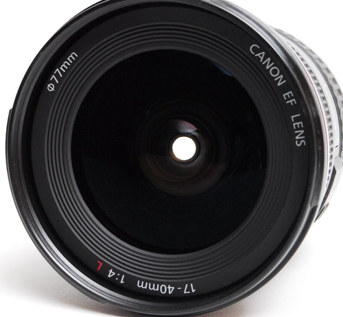 Mint Canon EF 17-40mm F/4 L USM Zoom Wide Angele Lens caps Hood From ...