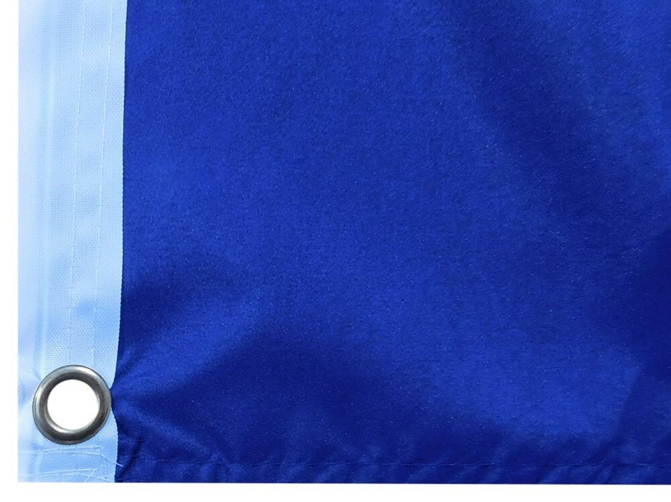 3x5 Jewish Chaplain Moses Blue Premium 100D Woven Poly Nylon 3'x5' Flag ...