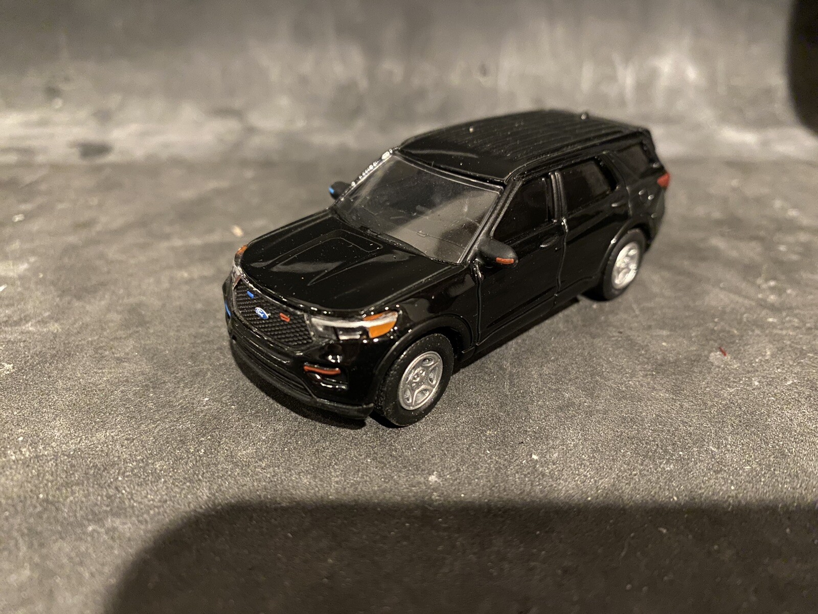 2020 Ford Explorer Black Blank Slicktop Police Car 1:64 Greenlight ...