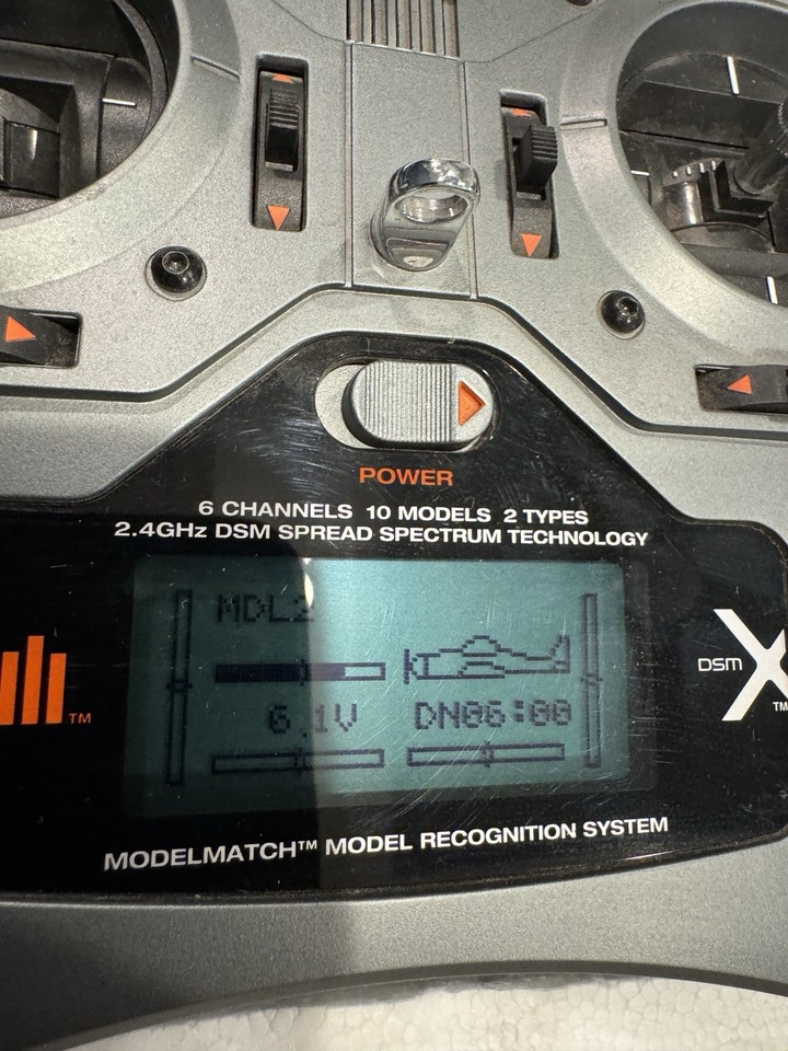 Spektrum DX6i 6‑Channel DSMX 2.4 GHz R/C Transmitter – 10‑Model Memory, RC Plane | eBay