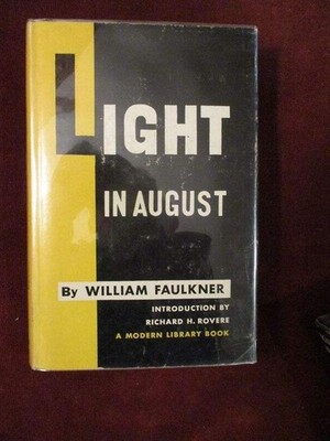 William Faulkner - LIGHT IN AUGUST - Modern Library 1st | eBay