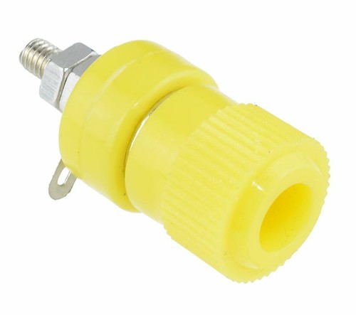 5 x Yellow 4mm Binding Post Socket Connector | eBay