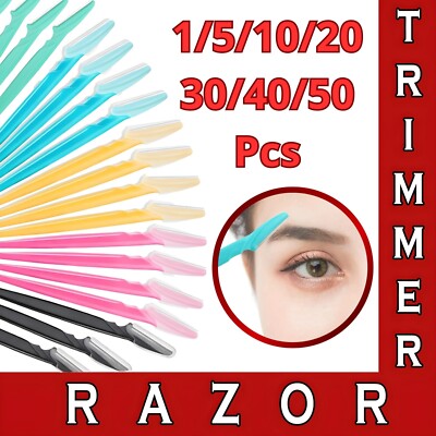 Eyebrow Razor Shaver Dermaplaning Tool Trimmer Shaper Facial Hair ...