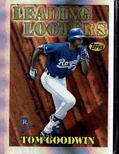 1997 Topps Chrome #SB22 Tom Goodwin Season's Best Kansas City Royals | eBay