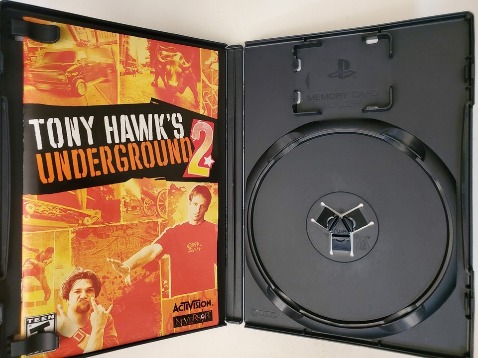Tony Hawk's Underground 2 Greatest Hits (Playstation 2 PS2) CASE ONLY ...