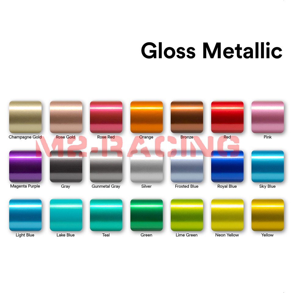 Gloss Metallic Royal Blue Candy Decal Car Vinyl Wrap Film Sticker Sheet ...