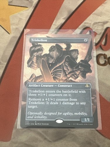 MTG Triskelion Dominaria Remastered 452 Extended Art Rare | eBay