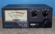 LDG DWM-4 Digital SWR/Power Watt Meter w/3 Sensors HF VHF/UHF - RARE ...