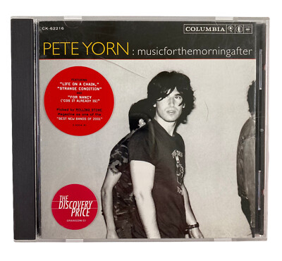 Pete Yorn: Music for the Morning After (CD, 2001) Alternative Indie ...