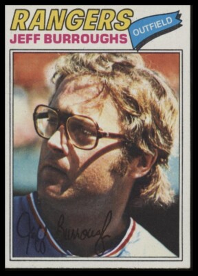 1977 Topps #55 Jeff Burroughs - Texas Rangers | eBay