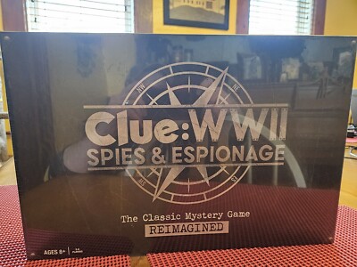 *NEW* World War II Clue: Spies & Espionage Board Game "World War 2" | eBay