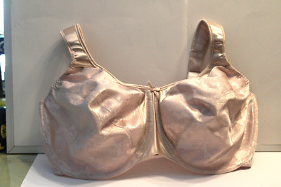 Bali 3562 Womens Size 40DDD Satin Tracings Minimizer Bra Underwire Nude ...