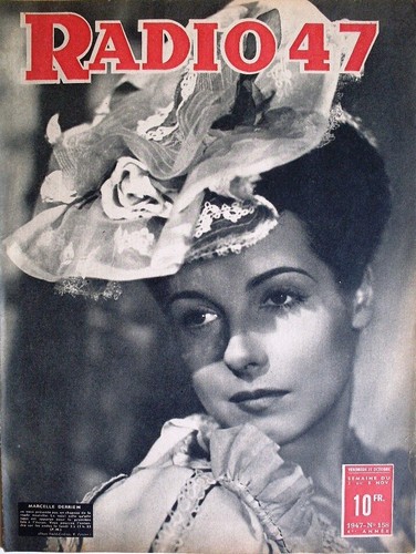 RADIO 47 MARCELLE DERRIEN FRANCIS CARCO ROGER LUCCHESI ANDRE DASSARY ...