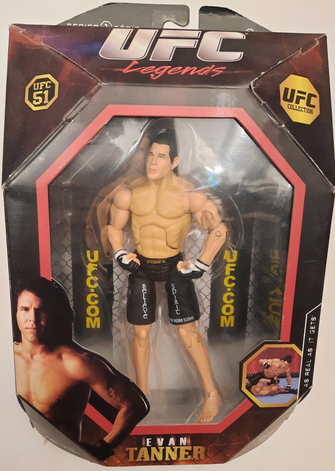 Evan Tanner UFC 51 Legends Figure Jakks Pacific Series 1 MMA MIB | eBay