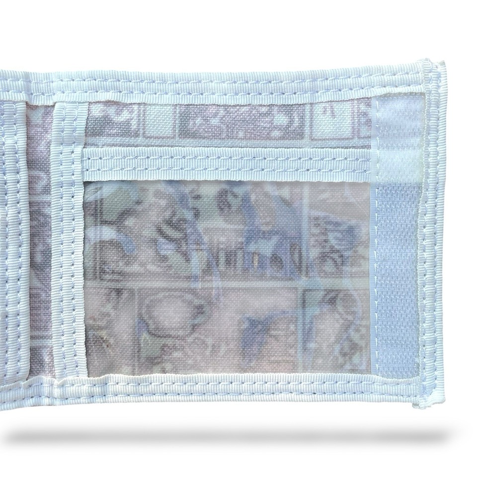 PORTER x BEAMS x Disney Collab White Mickey Comic Graphic Wallet Made ...
