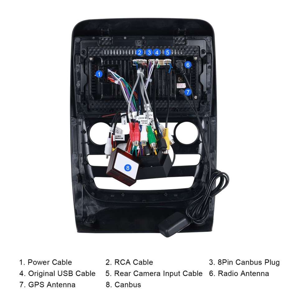 32G Android 13 Car Stereo Radio GPS Navi WIFI FM RDS For Dodge Durango ...