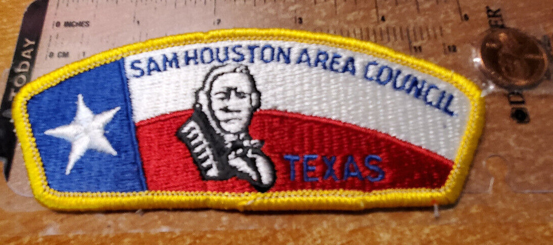 BSA Sam Houston Area Council TX CSP S-1, first reg. issue {moww} | eBay