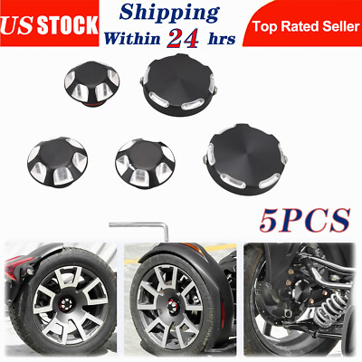 5PCS Axle Cover Cap Wheel Bearing Dust Covers For Can-Am Ryker 600 900 ...