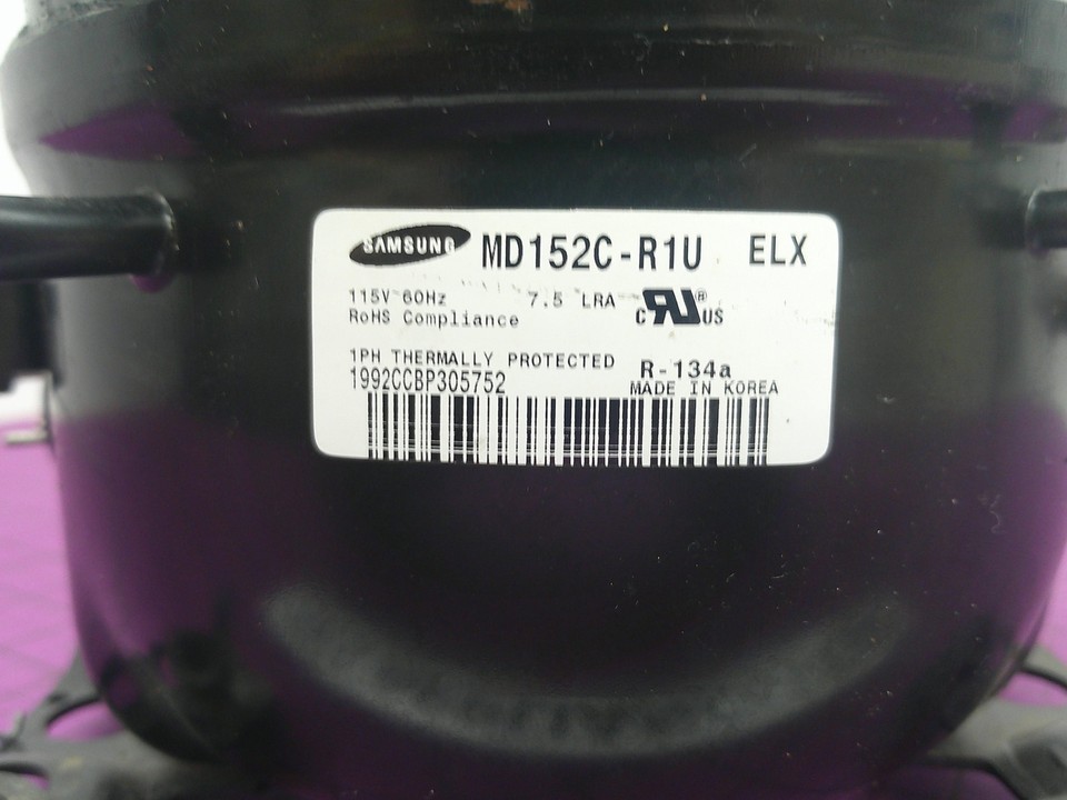 5304507765 - Frigidaire OEM Refrigerator Compressor Samsung MD152C-R1U ...