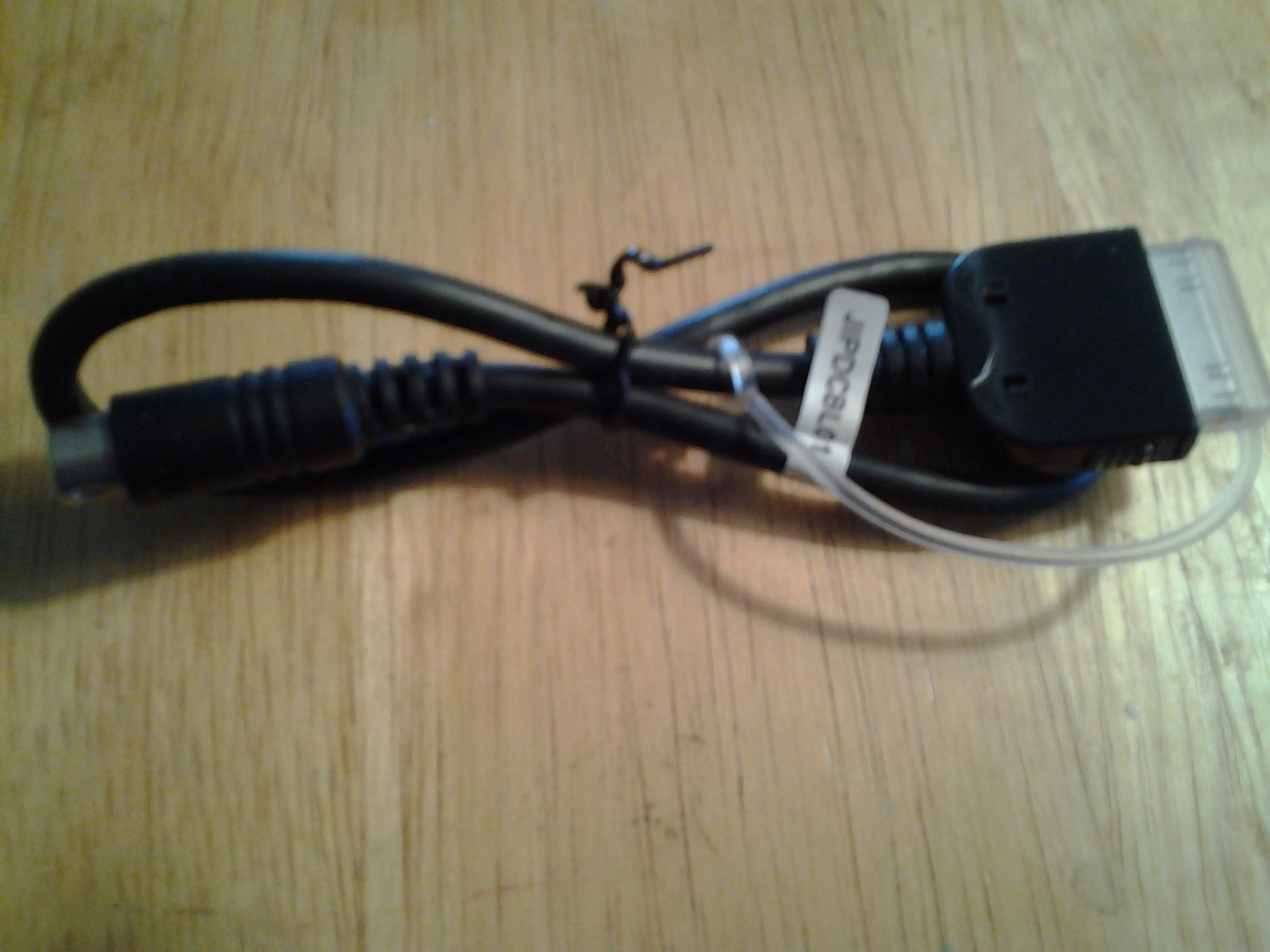 Jensen JIPDCBL01 1 Foot Long Black iPod Interface Cable Camper Trailer ...