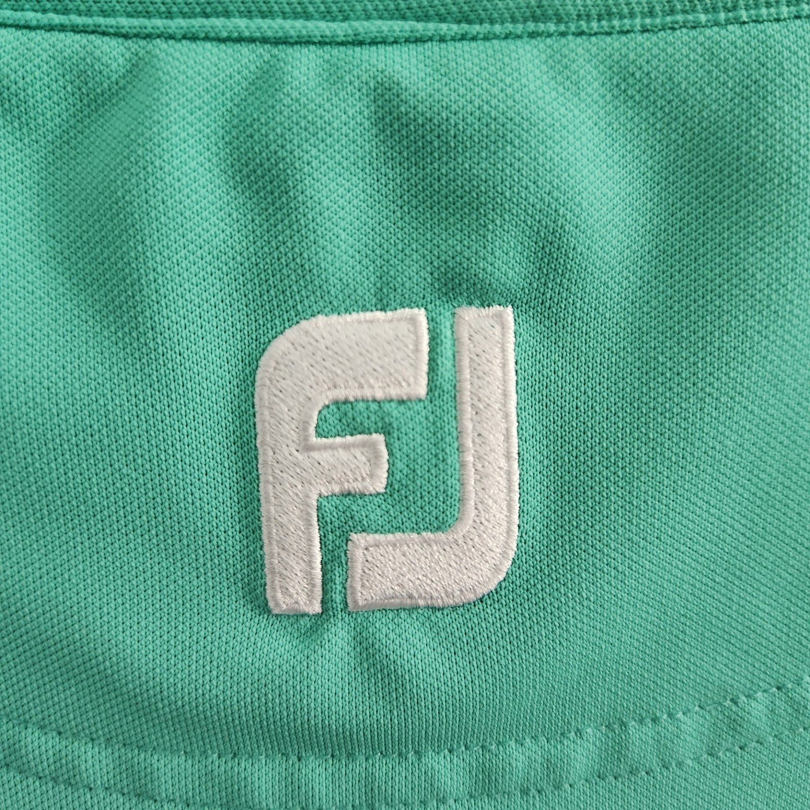 Footjoy FJ Golf Polo Clover Green Emroidered Crest Men's XL for sale ...