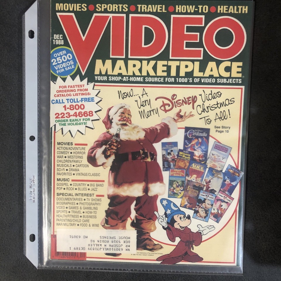 (4) 1988 1989 Video Marketplace Magazine Lot - Beatles Sorry Dancing ...