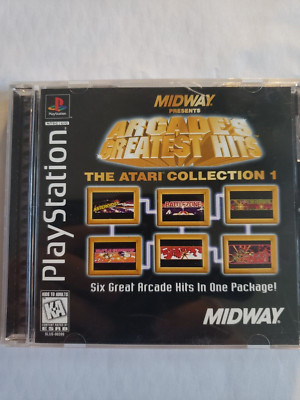 Arcade's Greatest Hits: The Atari Collection 1 (Sony PlayStation 1 ...
