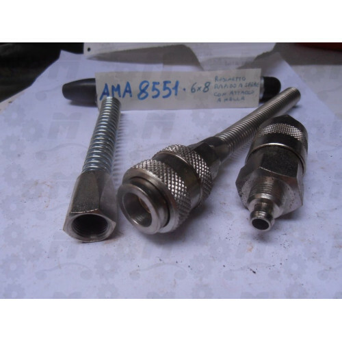 Ball type air quick tap with spring connection Ø 6x8 mm | eBay Australia