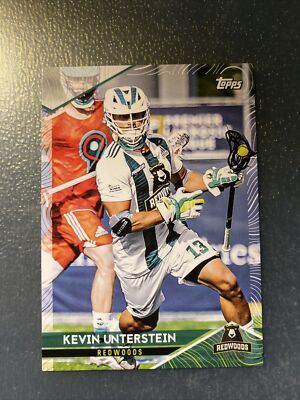 2022 Topps Premier Lacrosse League PLL card KEVIN UNTERSTEIN | eBay