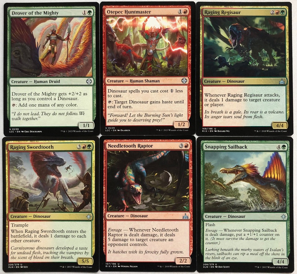 EDH Dinosaur Deck - Commander MTG Magic the Gathering | eBay