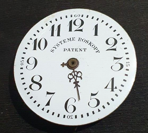 ANTIQUE ENAMEL WATCH DAIL FACE PARTS FOB POCKET WATCH PARTS SYSTEME ...