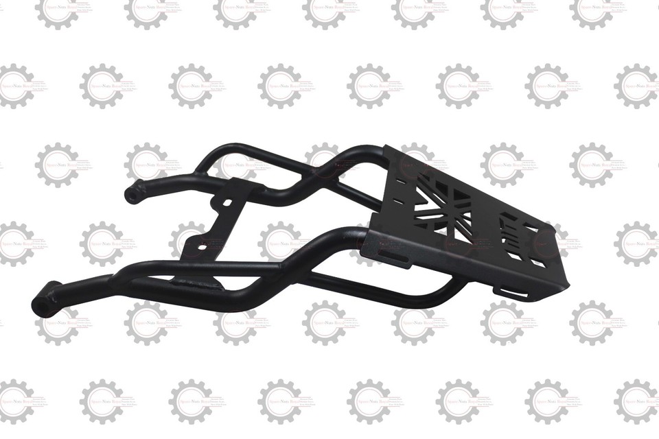 Fit For TVS Ronin "225 MS Black Luggage Carrier Rack With Pad" | eBay